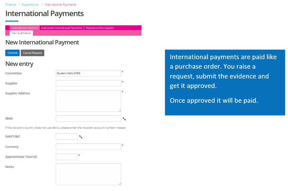 Purchase Orders | eActivities